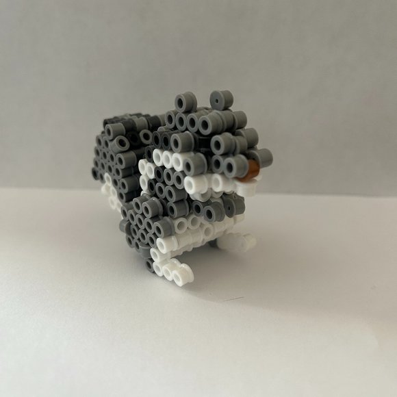 Hand Crafted | Other | 3d Perler Bead Figurine Of A Squirrel | Poshmark